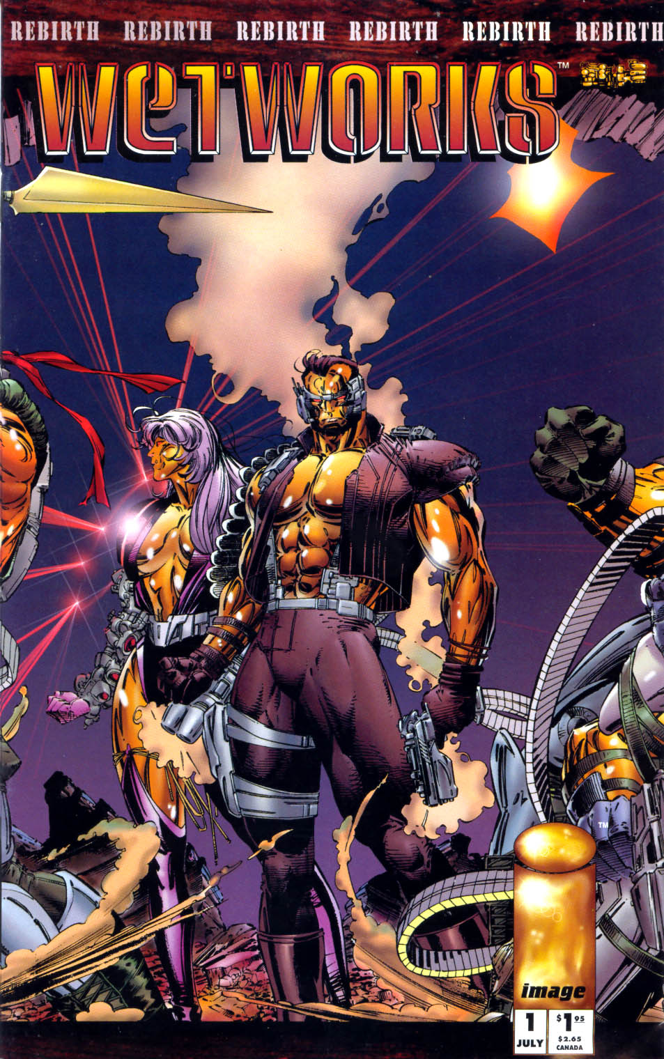 From The Beginning: WildStorm Universe - Wetworks (1994) #1-3 ...
